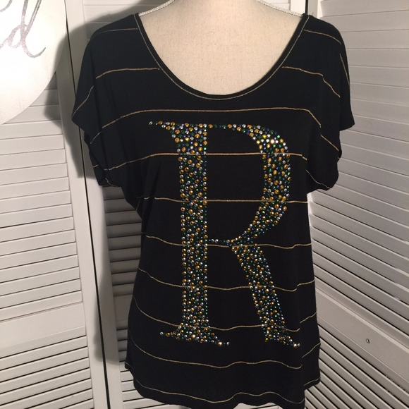 The Classic | Tops | The Classic Blouse Letter R | Poshmark